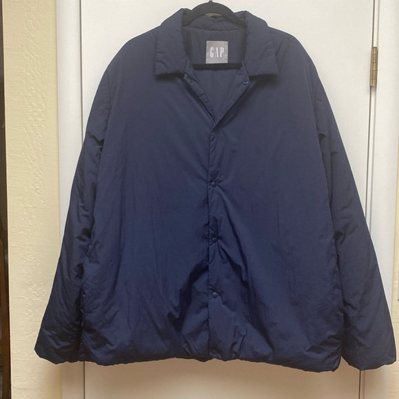 GAP | Jackets & Coats | Mens Gap Navy Blue Jacket Xl Tall | Poshmark
